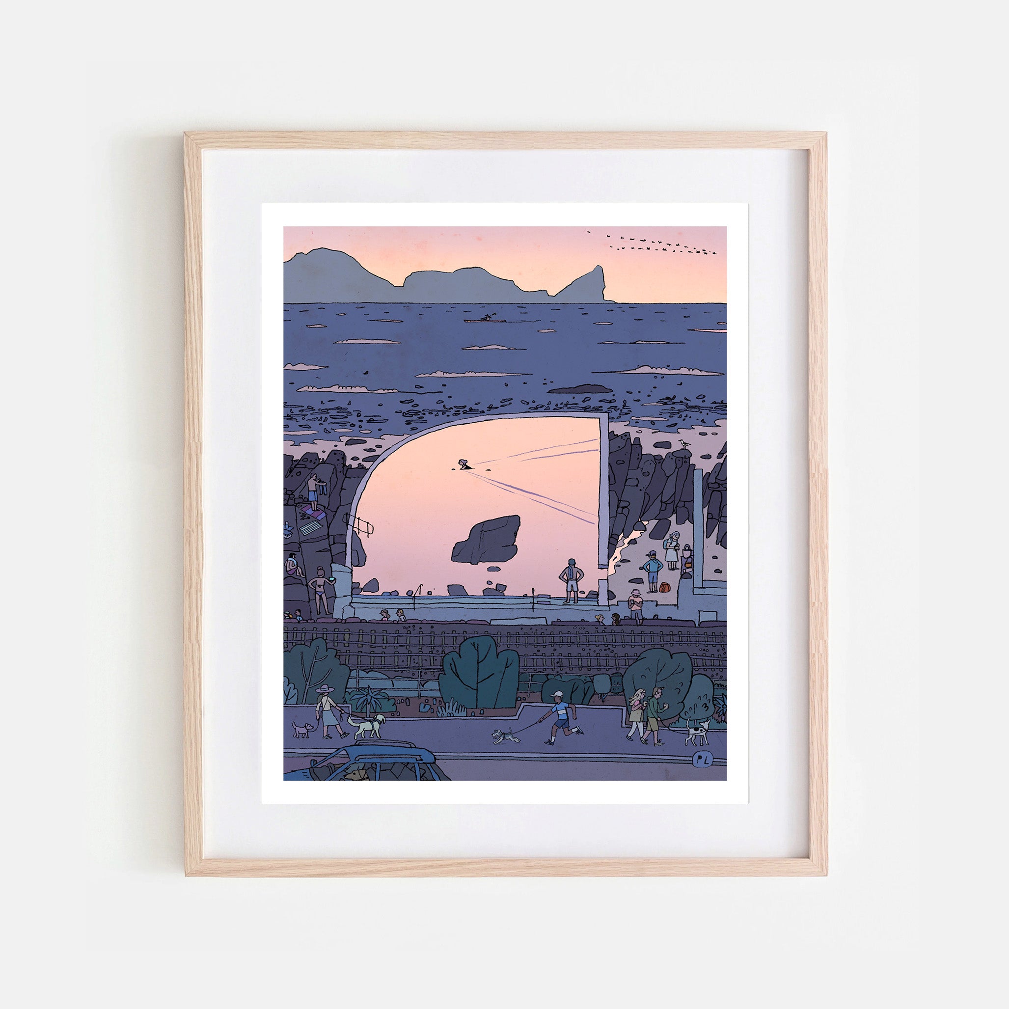 Daily Drawing - Dalebrook Tidal Pool – Patrick Latimer
