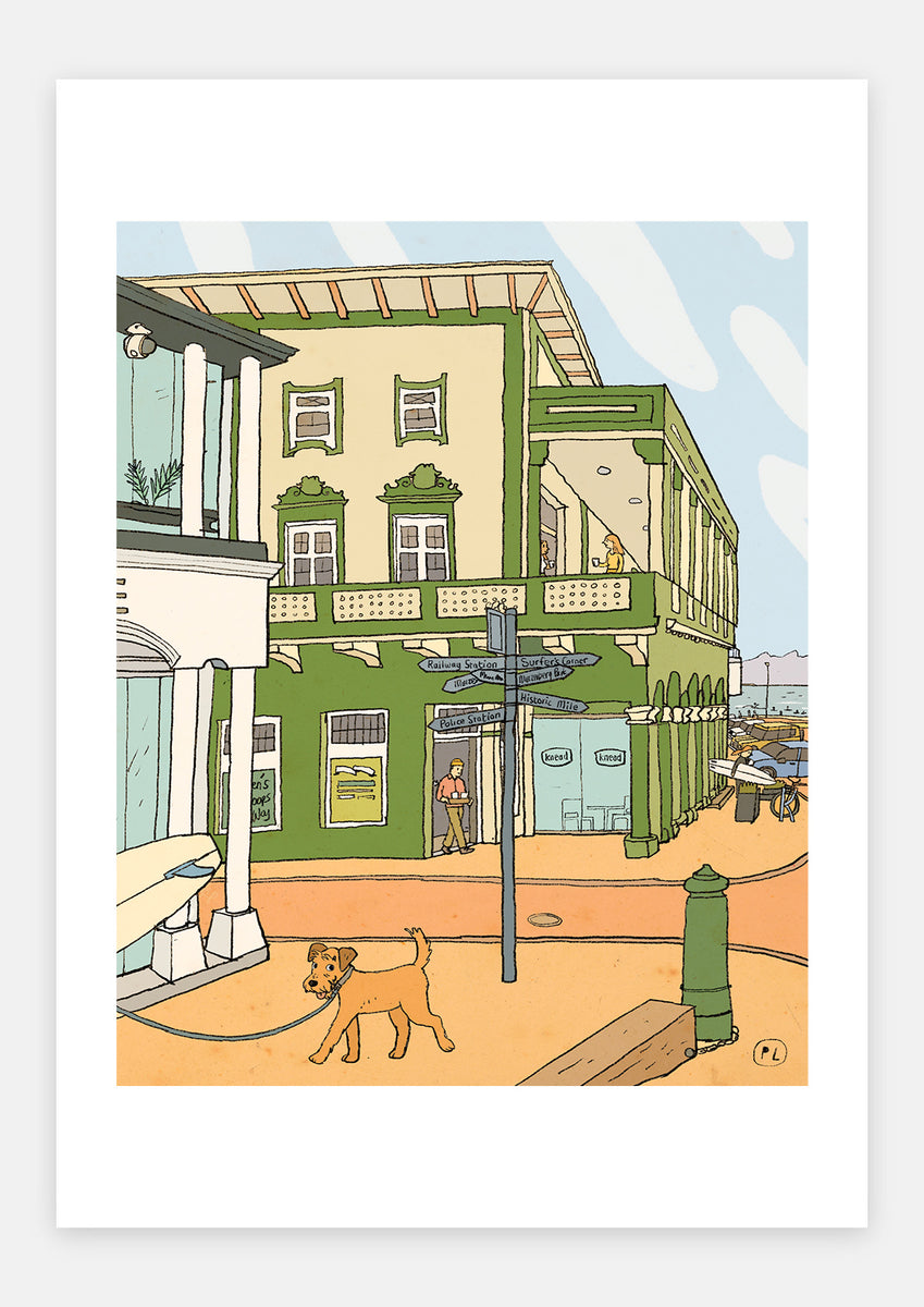 Daily Drawing - Knead Muizenberg – Patrick Latimer